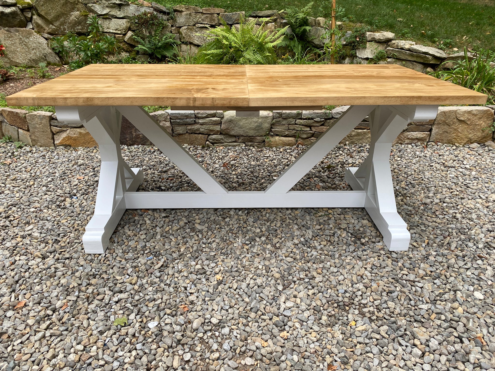 Trenton X Base Trestle EXTENSION Table – South Plank House