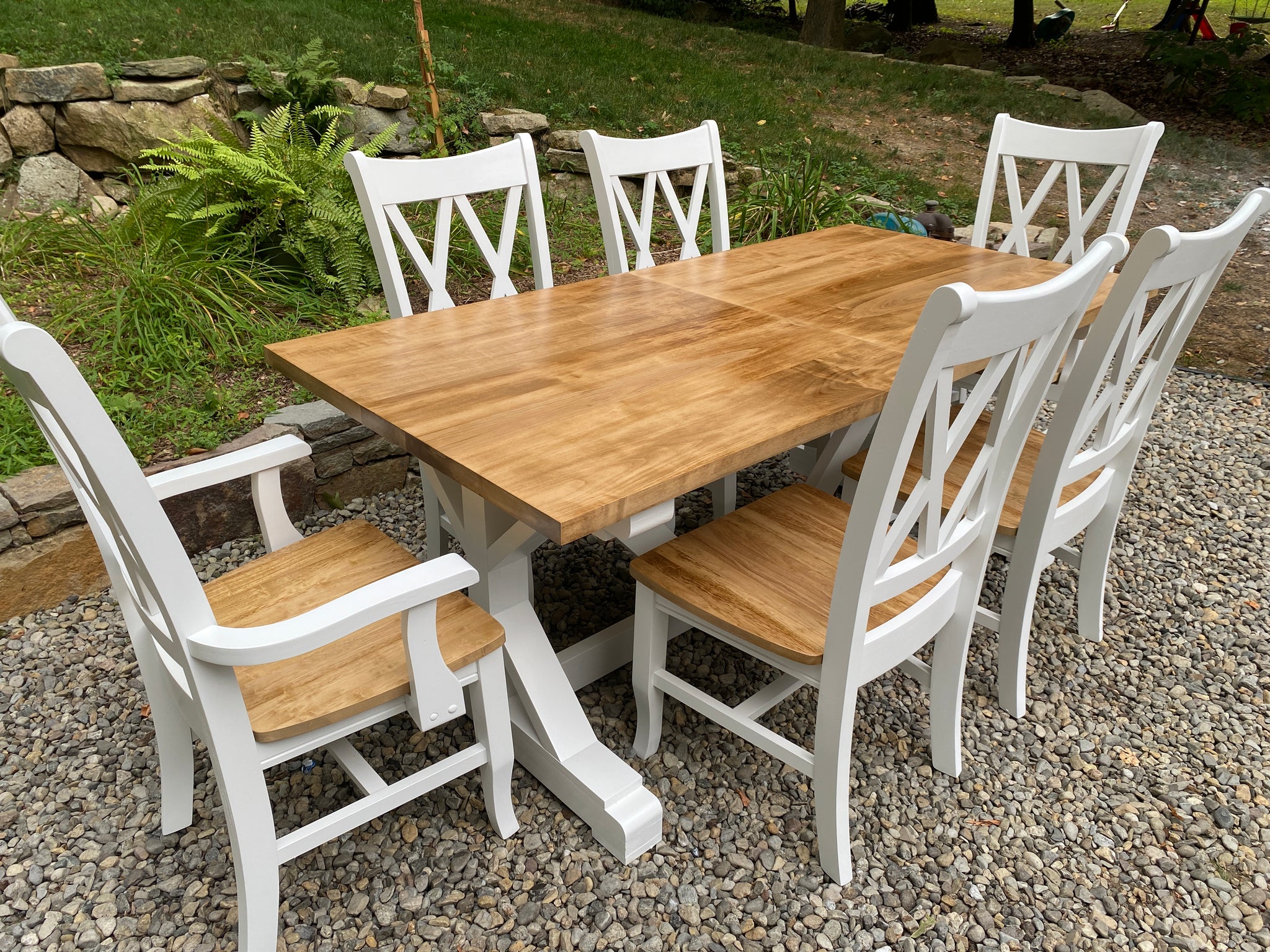 Trenton X Base Trestle EXTENSION Table – South Plank House